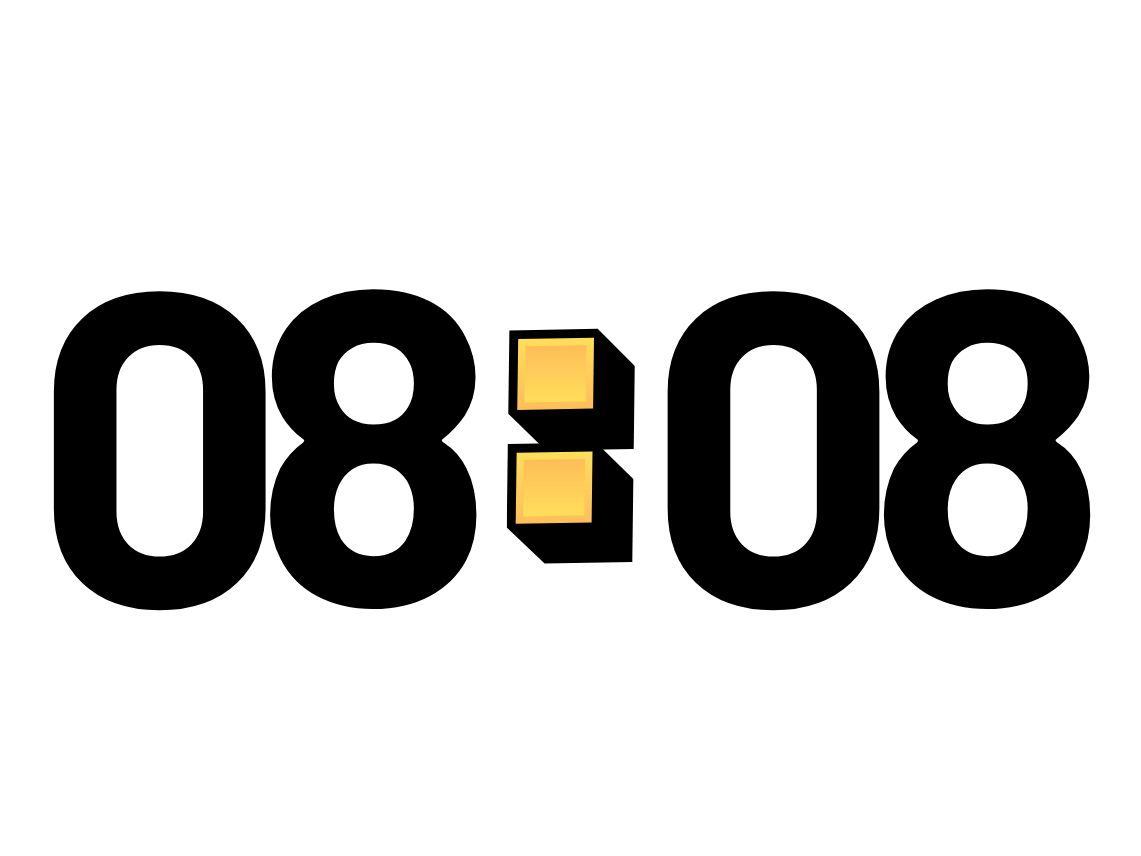 Signification Heure Miroir 08h08 - Heures Miroir