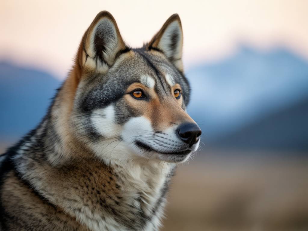 Animal totem loup : signification spirituelle et symbolique profonde - Heures Miroir